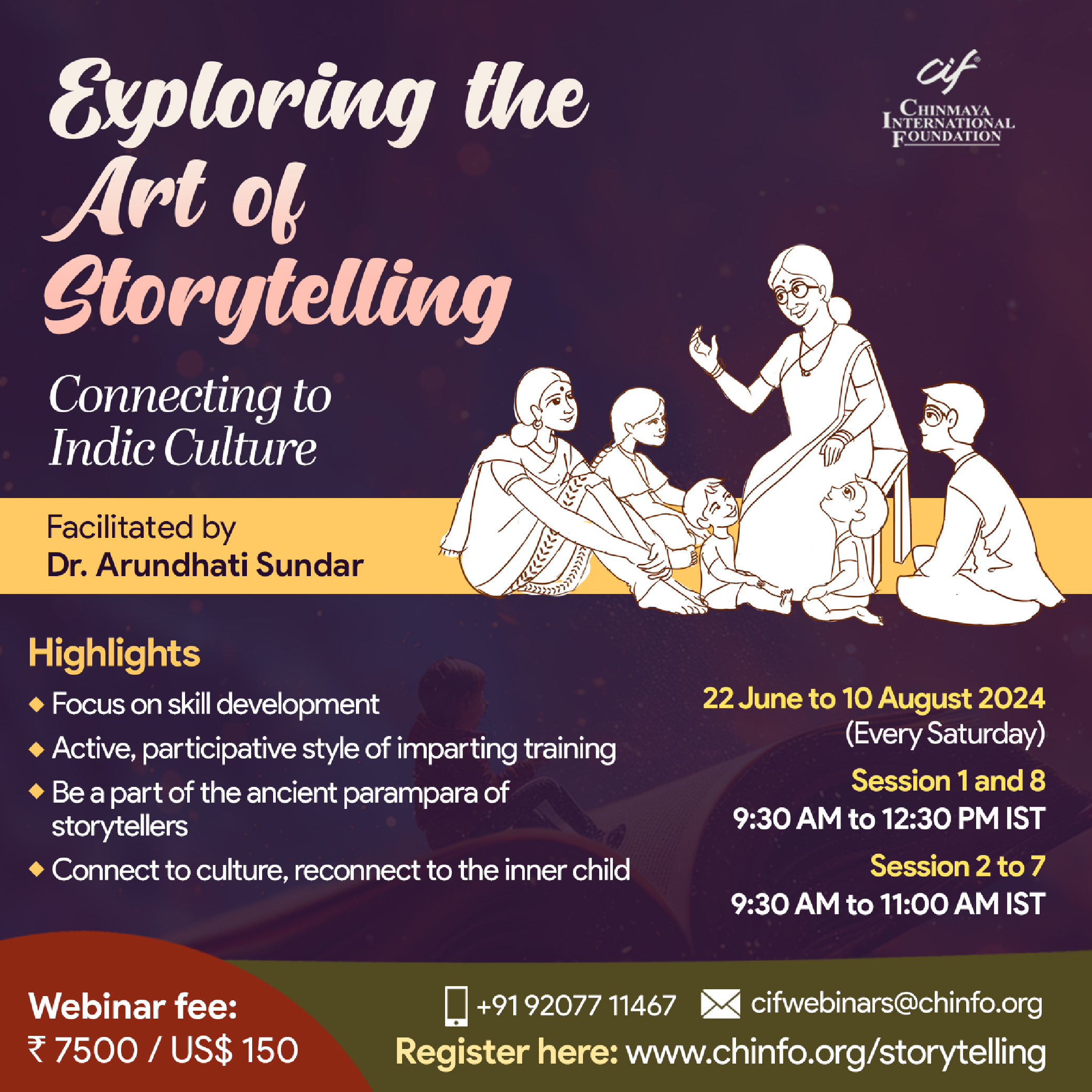 Exploring the Art of Storytelling - Chinmaya International Foundation
