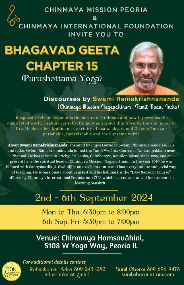 CIF Global 2024 | Chinmaya International Foundation